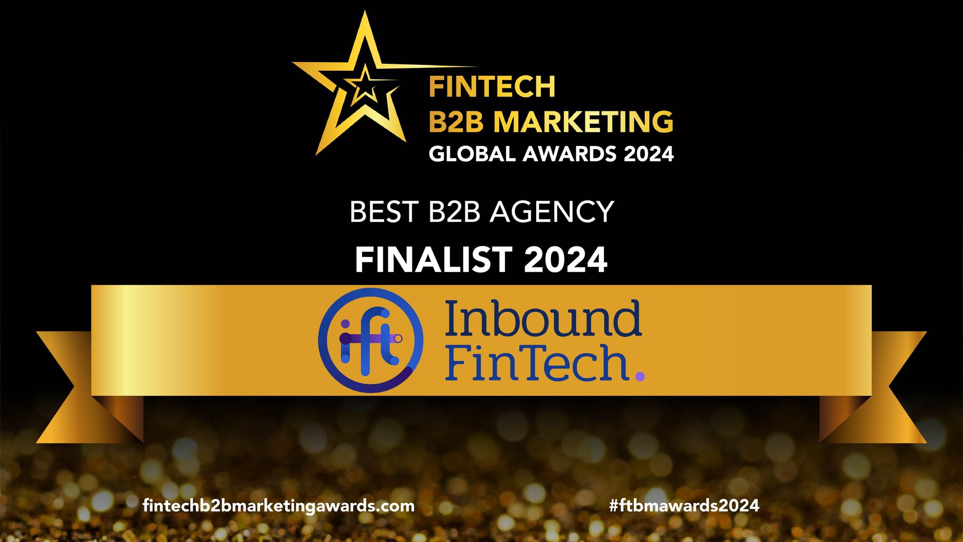 Shortlisted for a Fintech B2B Marketing Global Award | Inbound FinTech